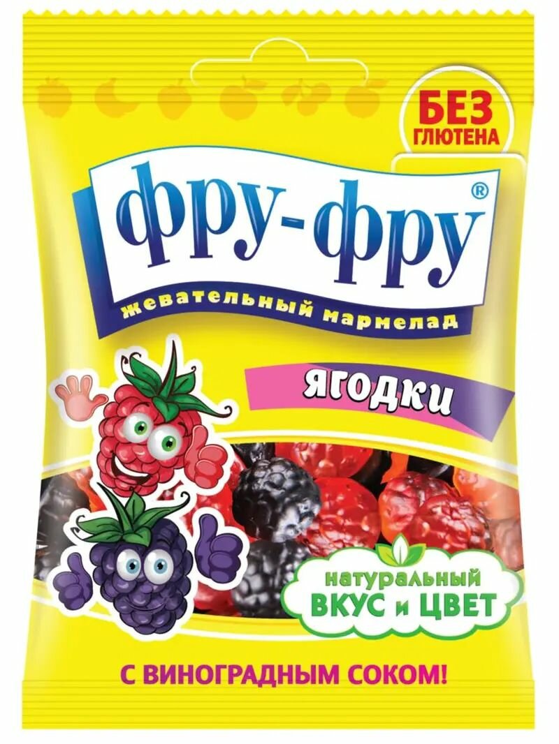 Фру-Фру марелад жев. ягодки 30г