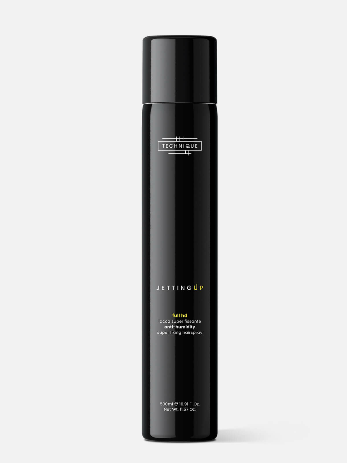 Лак экстрасильной фиксации для волос Technique Jetting Up Full HD Super Fixing Hairspray, 500 мл