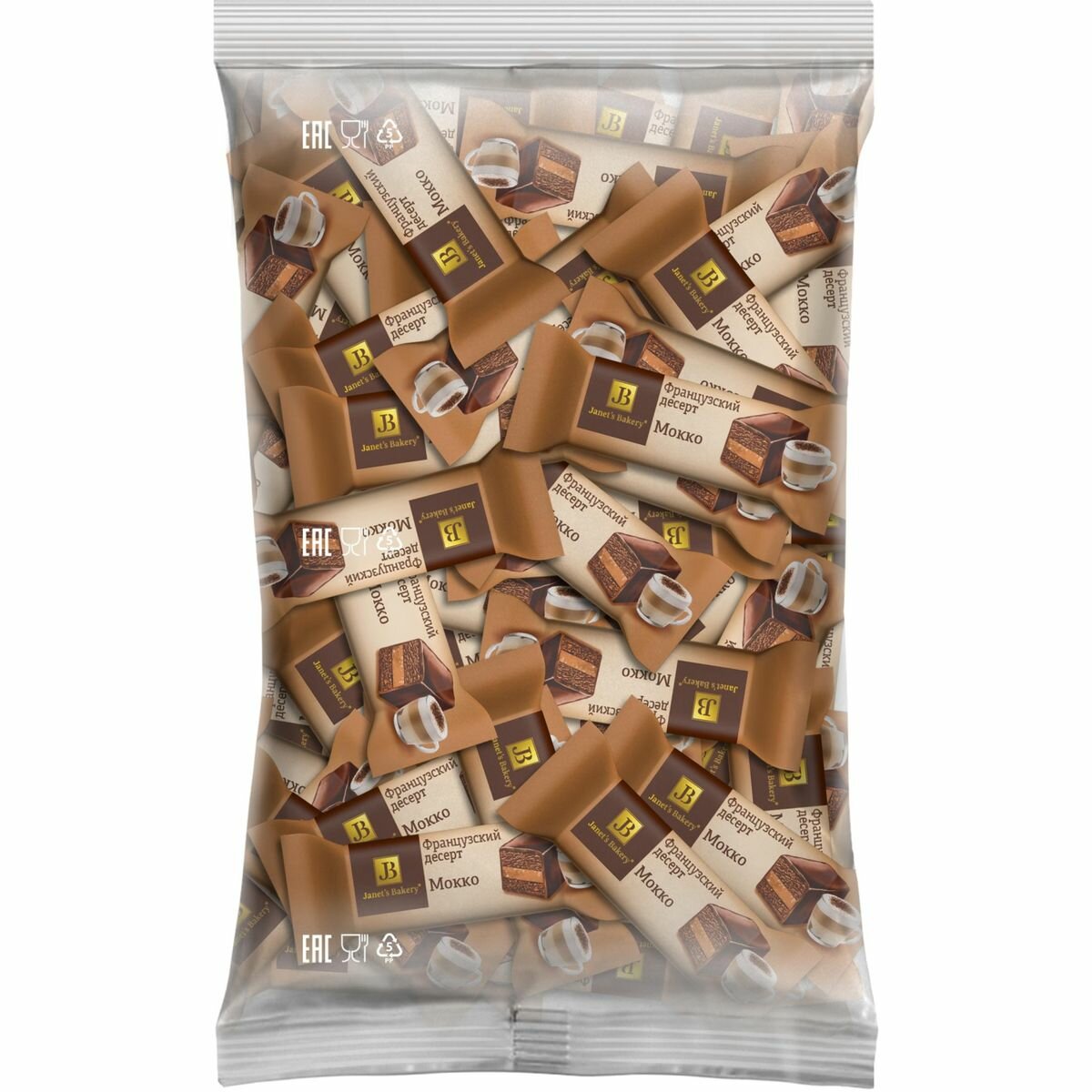 Конфеты Janet"s Bakery французский десерт Мокко, 500г (2483366)