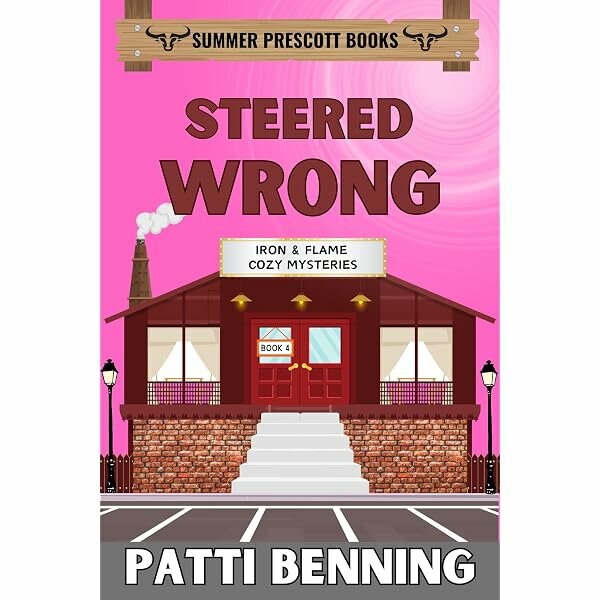 Steered Wrong (Iron and Flame Cozy Mysteries Book 4)，Reprinted paperback book