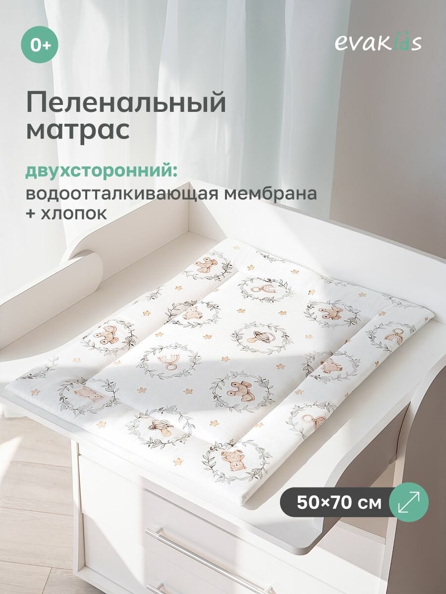Матрас на пеленальный столик