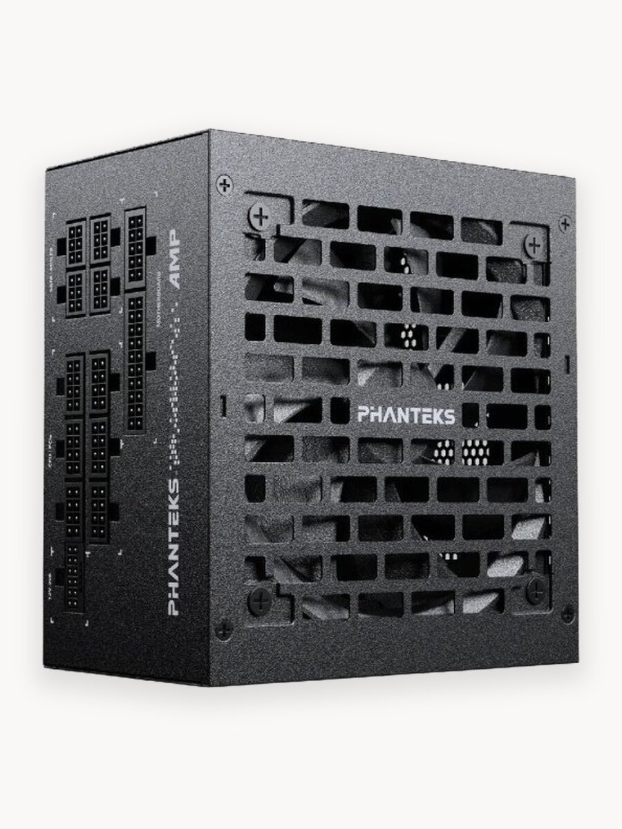 Блок питания Phanteks AMP GH, 1000W, 80+ Gold, ATX3.1, черный (PH-P1000RT_BK01)