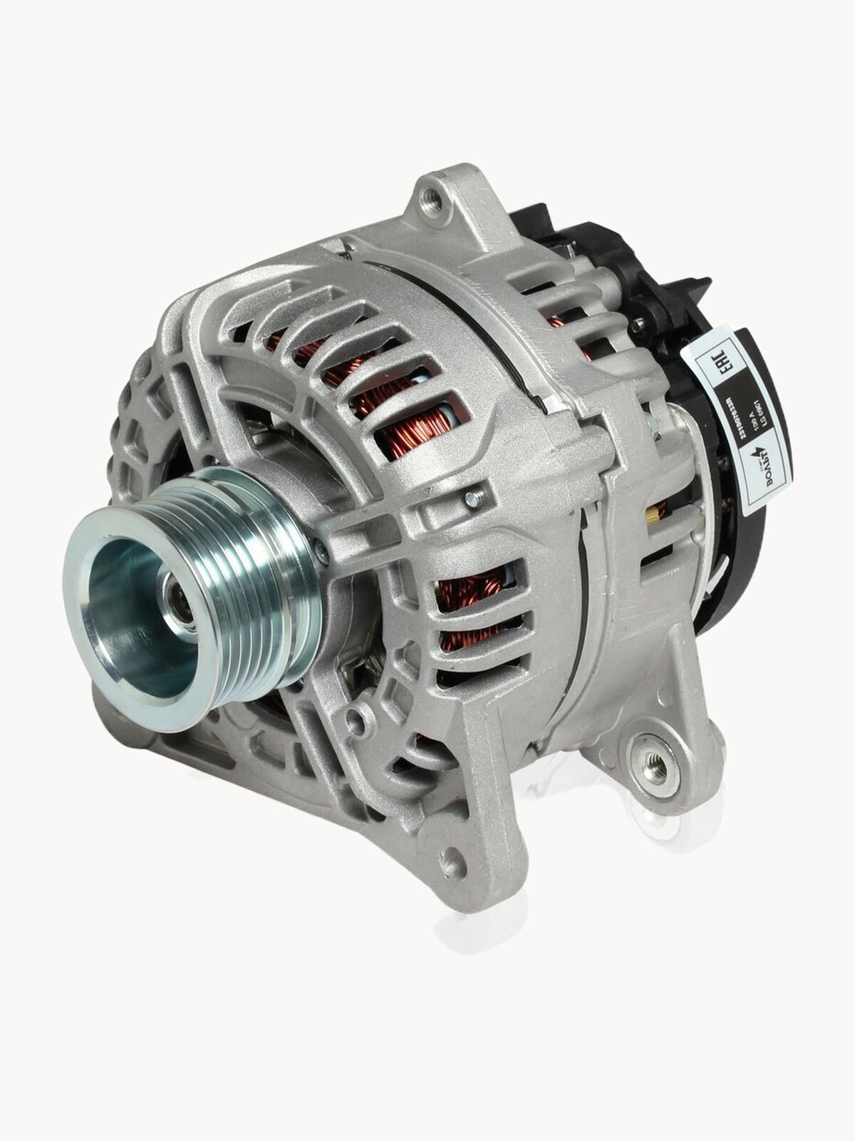 Генератор для а/м Лада Largus (12-)/Renault Logan (04-)/Duster (10-) 1.4i/1.6i (тип BOSCH) 95, STARTVOLT LG0901