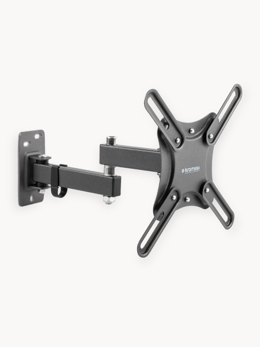 Кронштейн для телевизора настенный наклонно-поворотный KROMAX CORBEL-5 / до 42 дюймов / vesa 200x200
