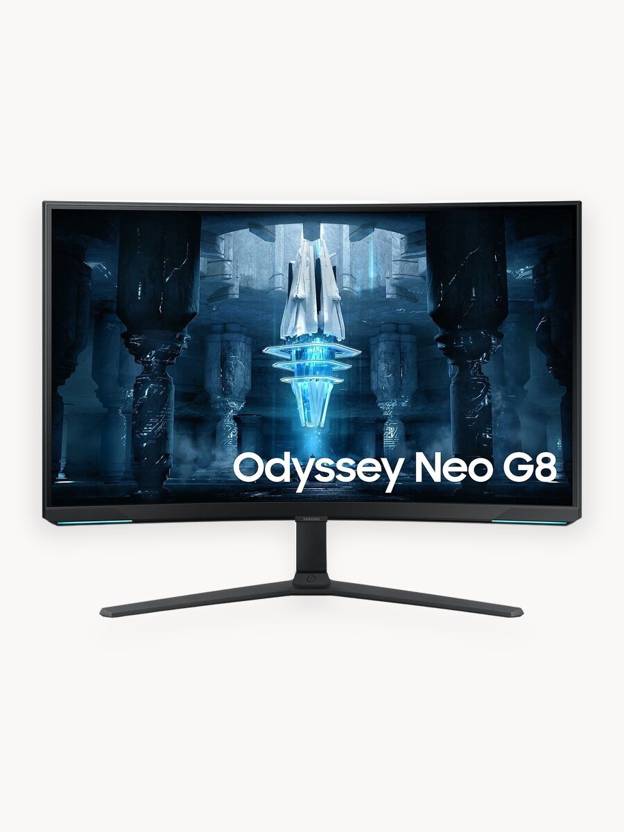 Монитор 32" Samsung Odyssey Neo G8 S32BG852NI, 3840х2160, 240 Гц, VA, черный/белый (ls32bg852nixci)
