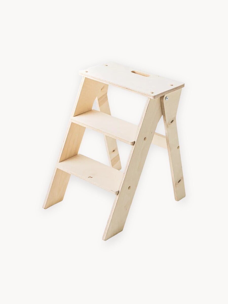 Табурет стремянка Onceli 3 ступени башня помощника складная.