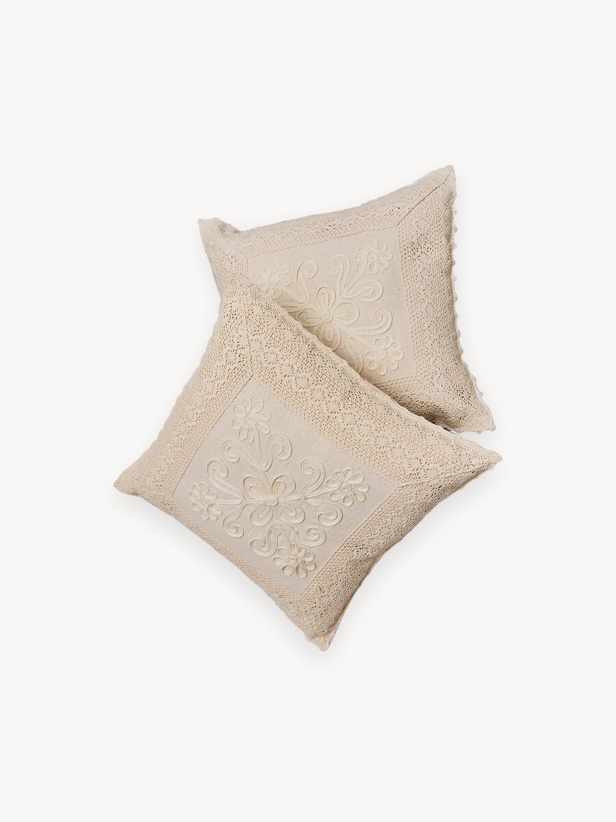 Наволочки декоративные на молнии, 2 шт, экостиль