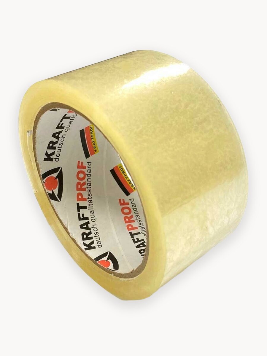 Упаковочная клейкая лента 48мм*60м (прозрачная) 43 мкм