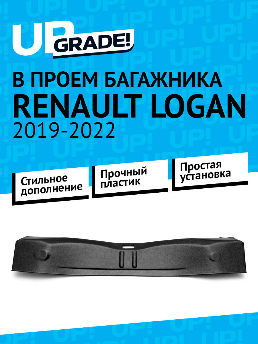 Накладка в проём багажника Renault Logan II / Stepway (2019-2022)