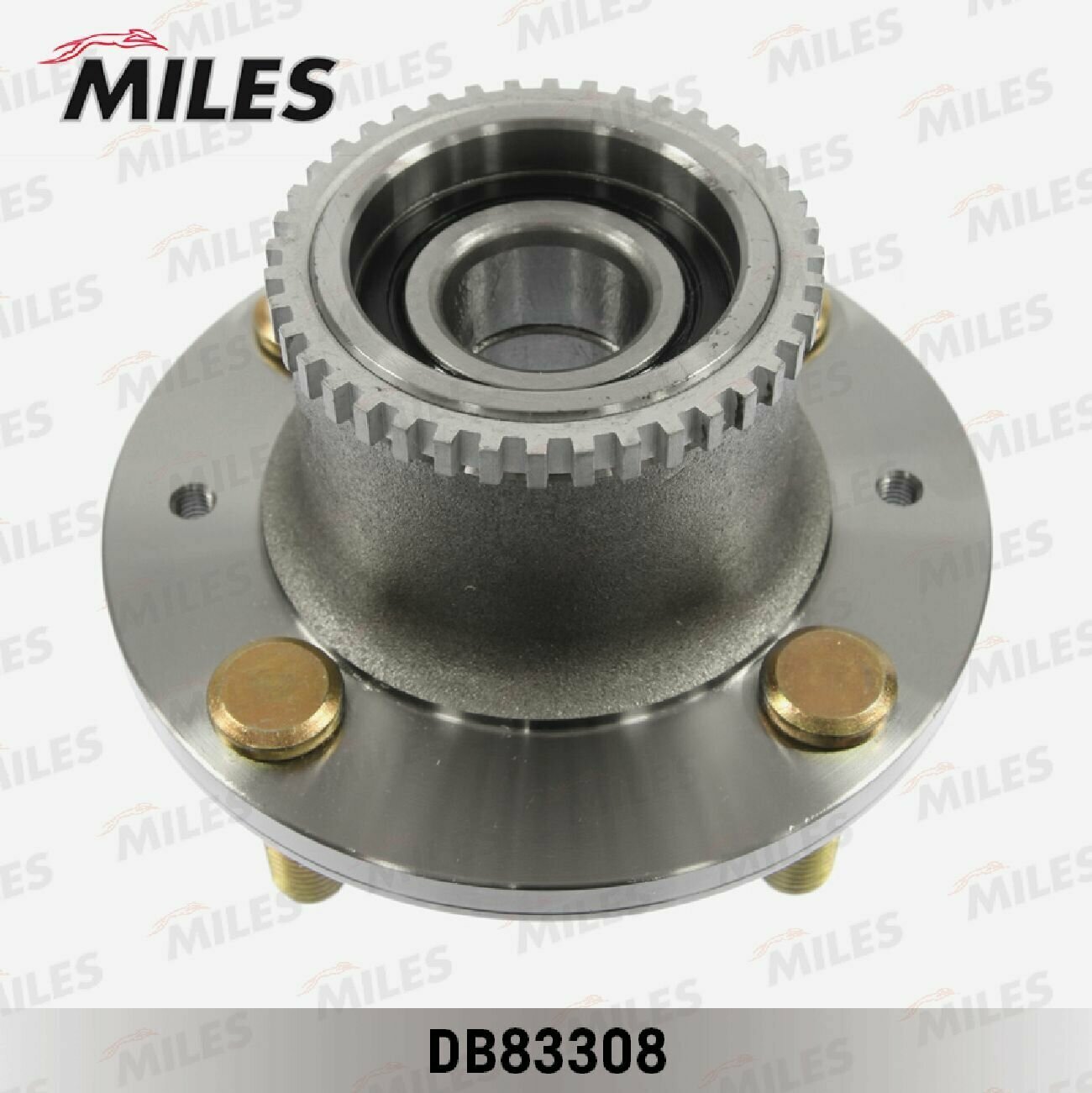 Ступица с подшипником CHEVROLET AVEO II T250/255/SPARK III M300 05- зад. +ABS, MILES DB83308