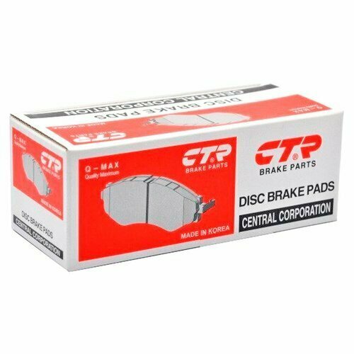 Колодки тормозные TOYOTA AURIS 1.4-1.6 07-/COROLLA 1.4 07-/RAV 4 06- передние Ctr GK1062