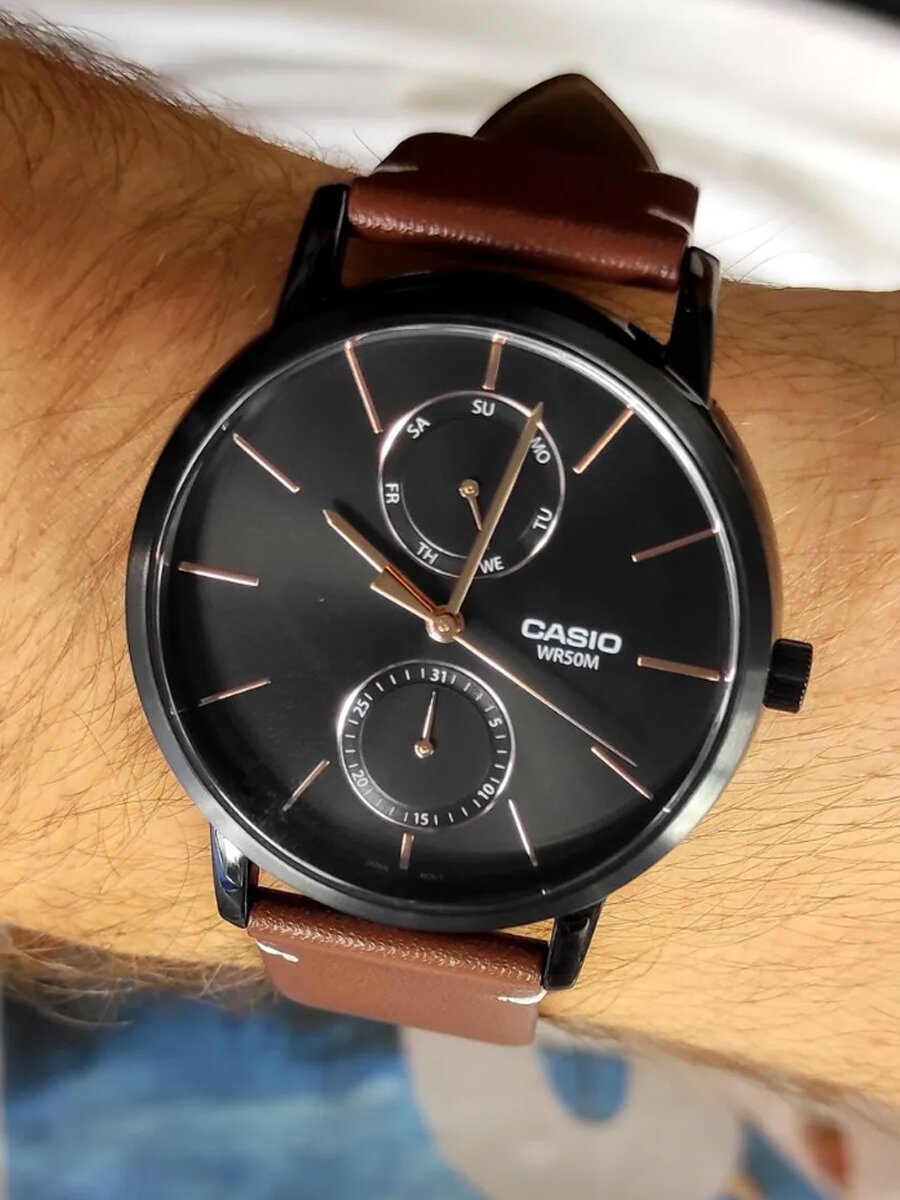 CASIO Collection, коричневый, черный — фото 1