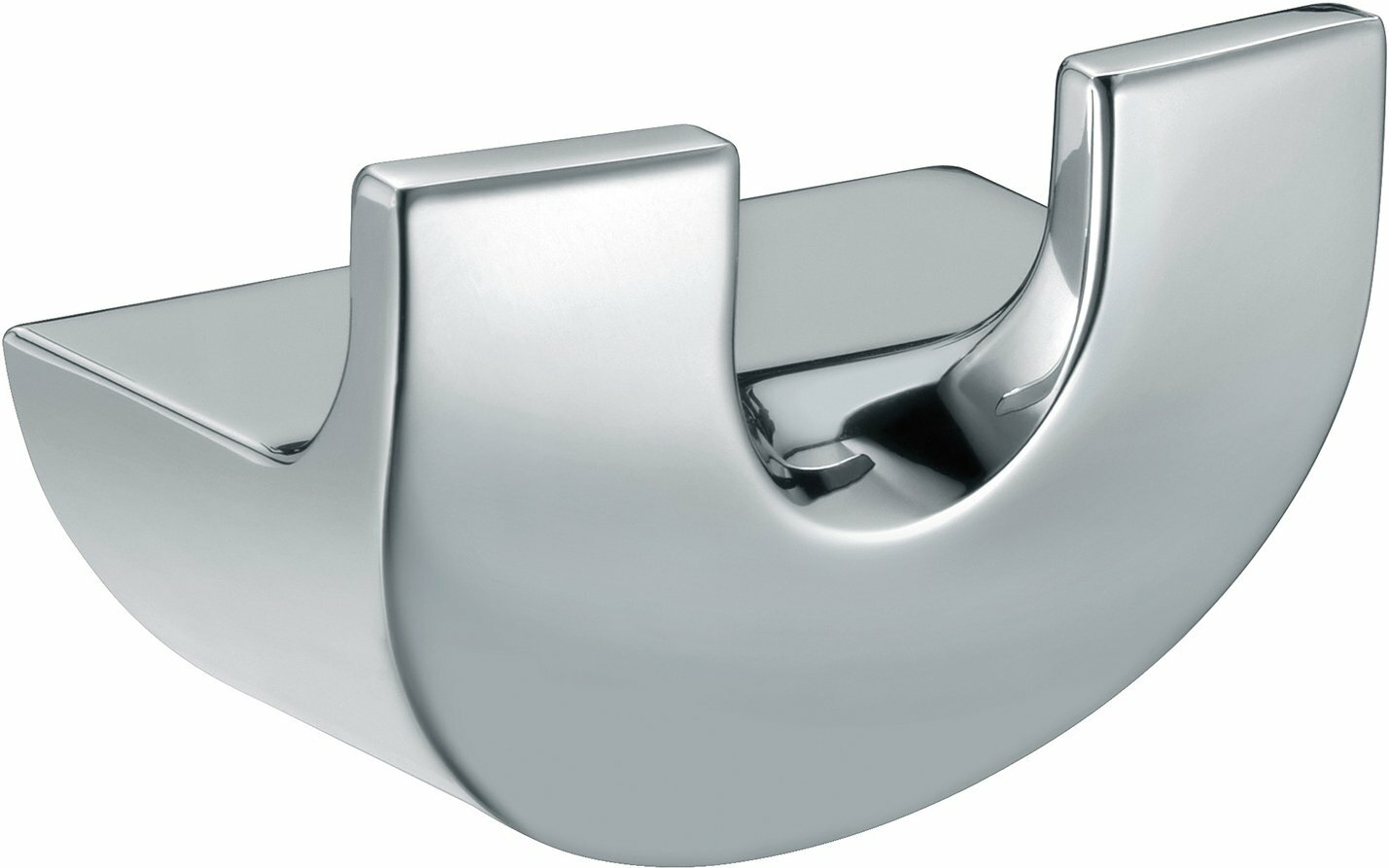 Крючок Keuco Elegance 11613010000, двойной, настенный, для полотенец, хромированный, латунь