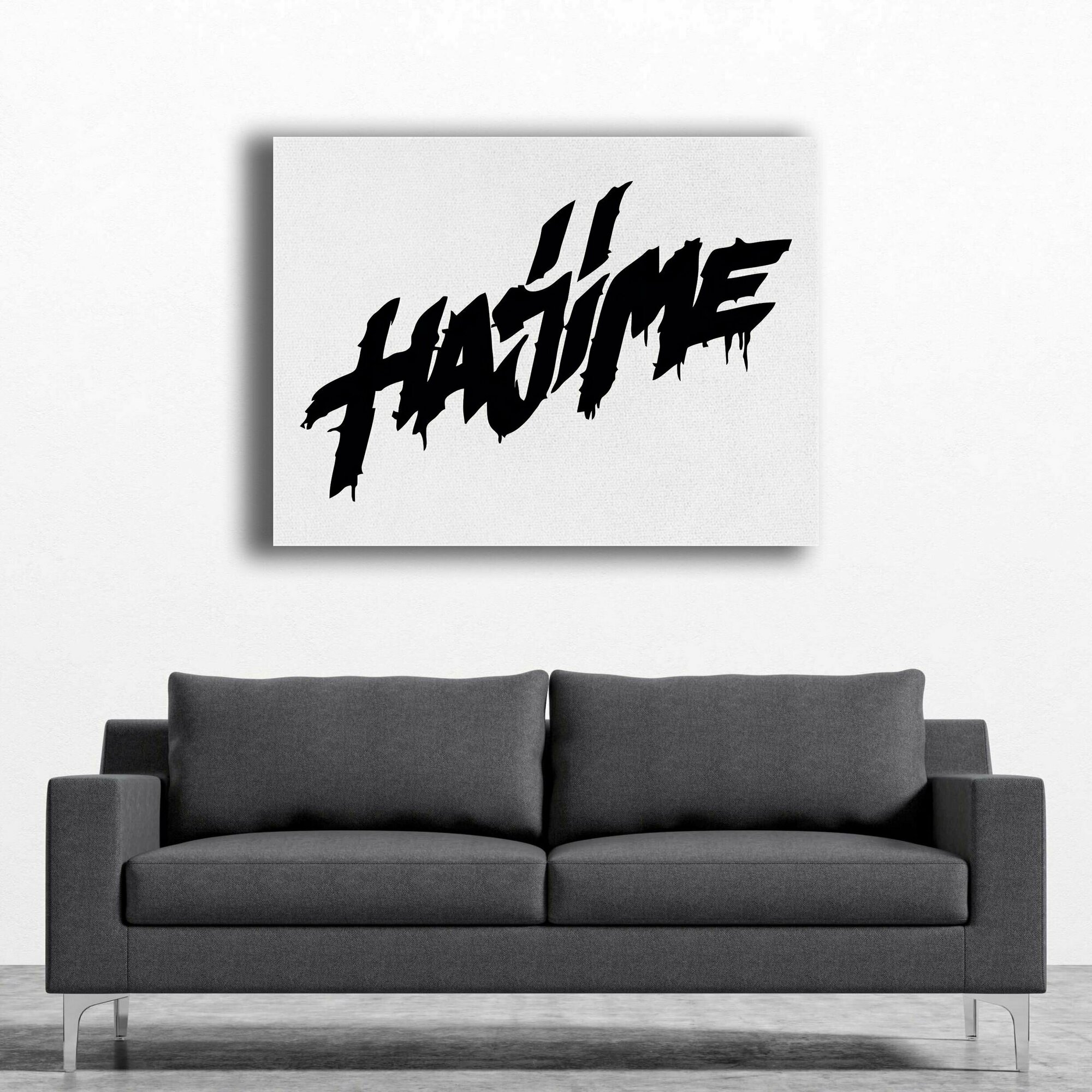 Интерьерная картина на холсте / MiyaGi / Andy Panda 30*40