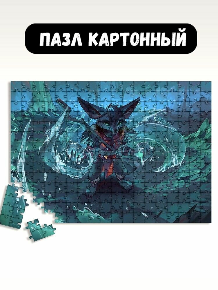 Пазл картонный А3: игры world of warcraft dragonflight - 18141