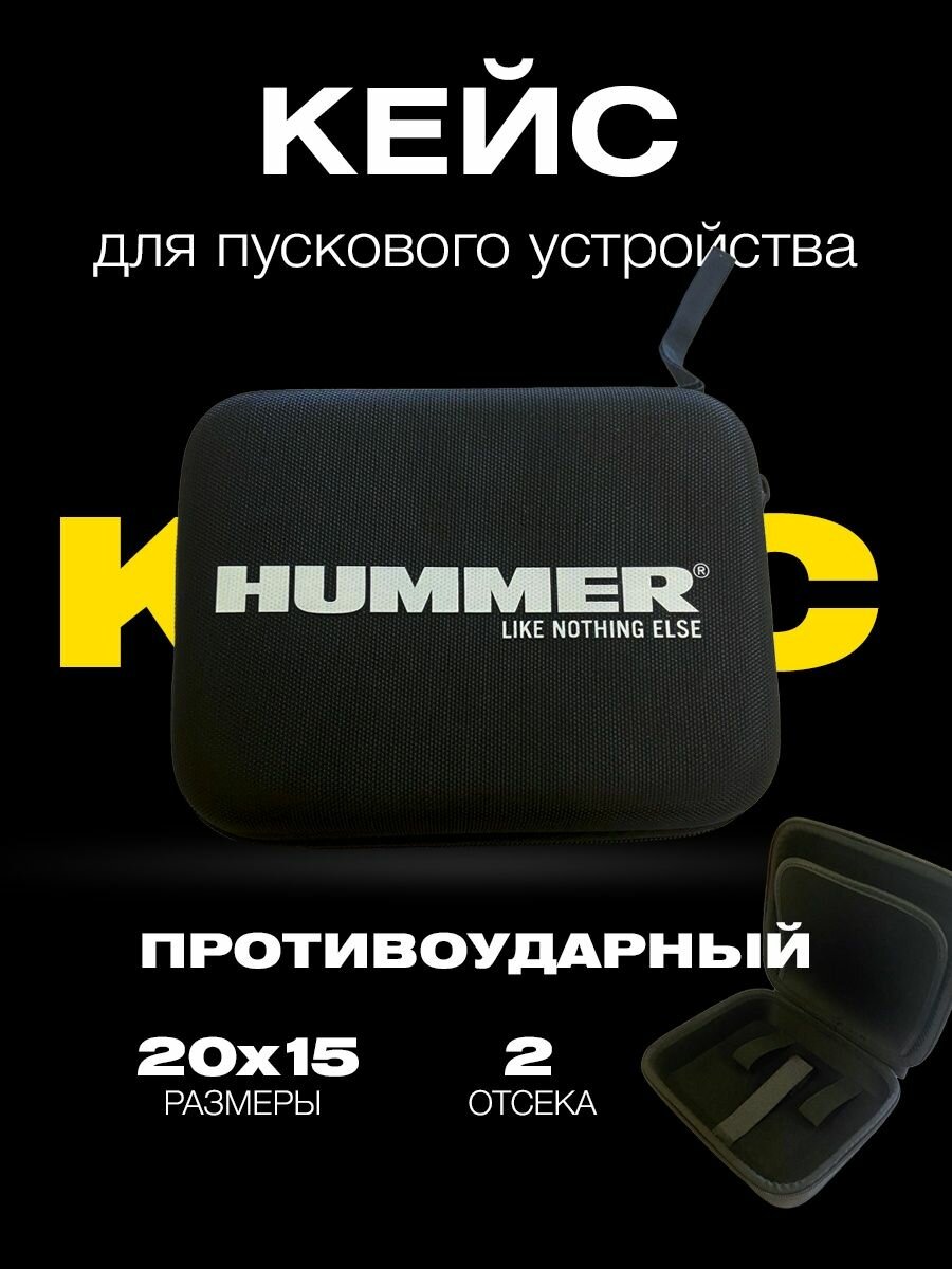 Органайзер кейс для хранения пусковых устройств, проводов, аксессуаров