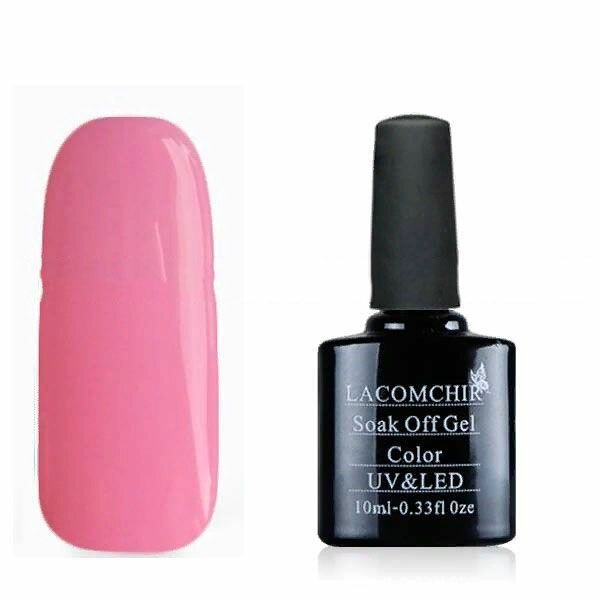 Гель-лак LACOMCHIR L112 конфетно-розовый, 10 мл