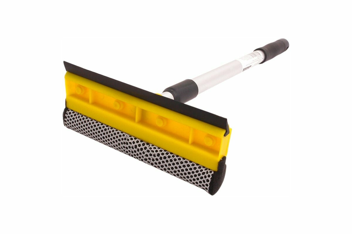 Рыжий кот Стекломойка с телескопической алюминиевой ручкой WS-06 310406 для окон