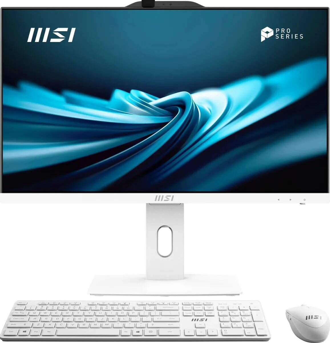 Моноблок MSI Pro 23.8" AP242P 14M-669XRU Full HD, Intel Core i3 14100, 8ГБ DDR5, 512ГБ SSD, noOS белый 9S6-AE0622-841