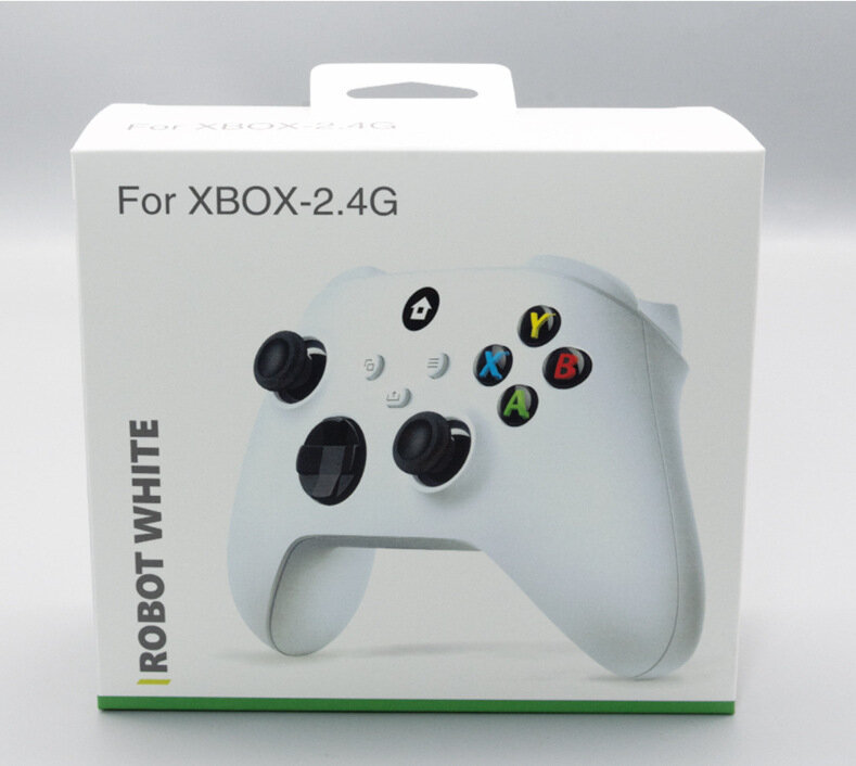 Беспроводной игровой геймпад для Xbox Series X S One и ПК с вибрацией и Type-C зарядкой, 2.4G адаптер