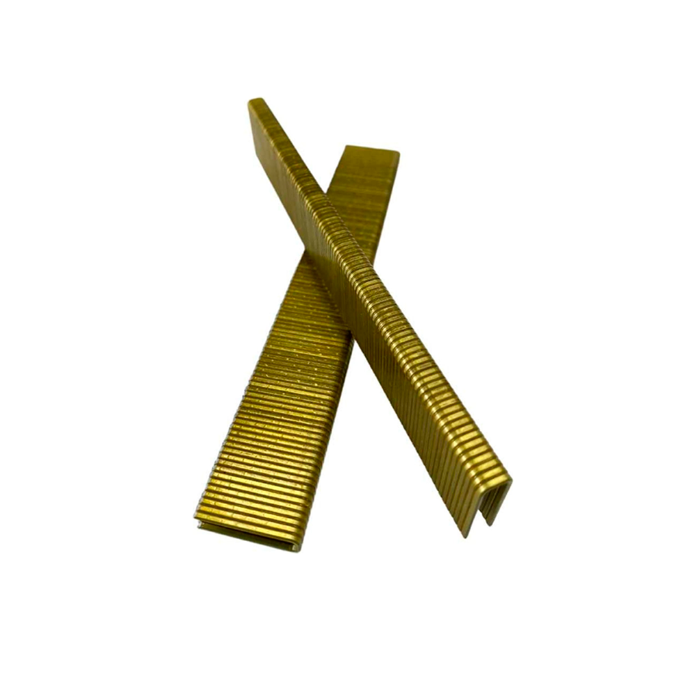 Скоба E-19 каркасная для строительного / пневматического степлера (90/19) с сечением 5.7x19 мм - 12800 шт