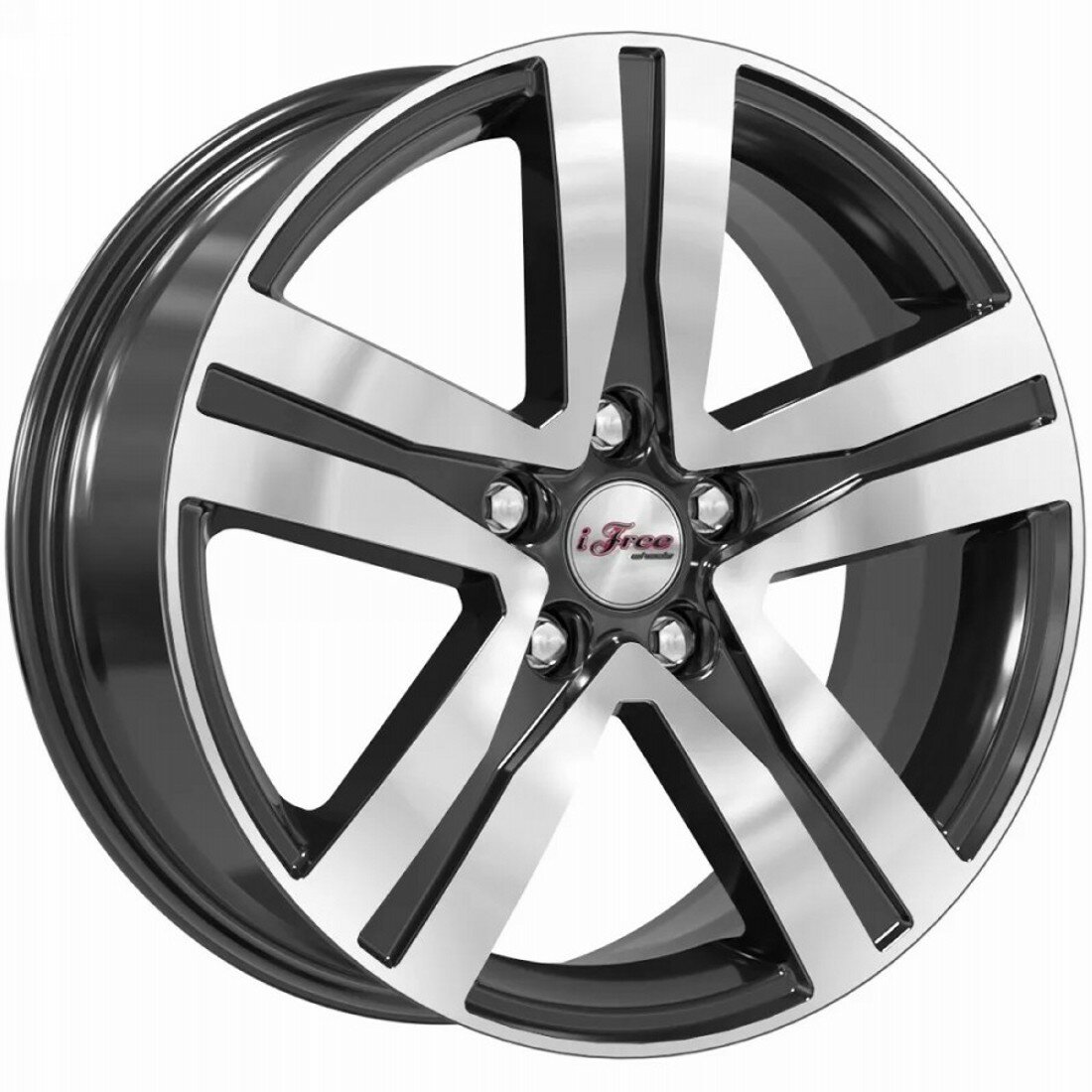 Колесный диск iFree Rebel (КС913) 7x17 5x114,3 ET45 67,1 Блэк Джек
