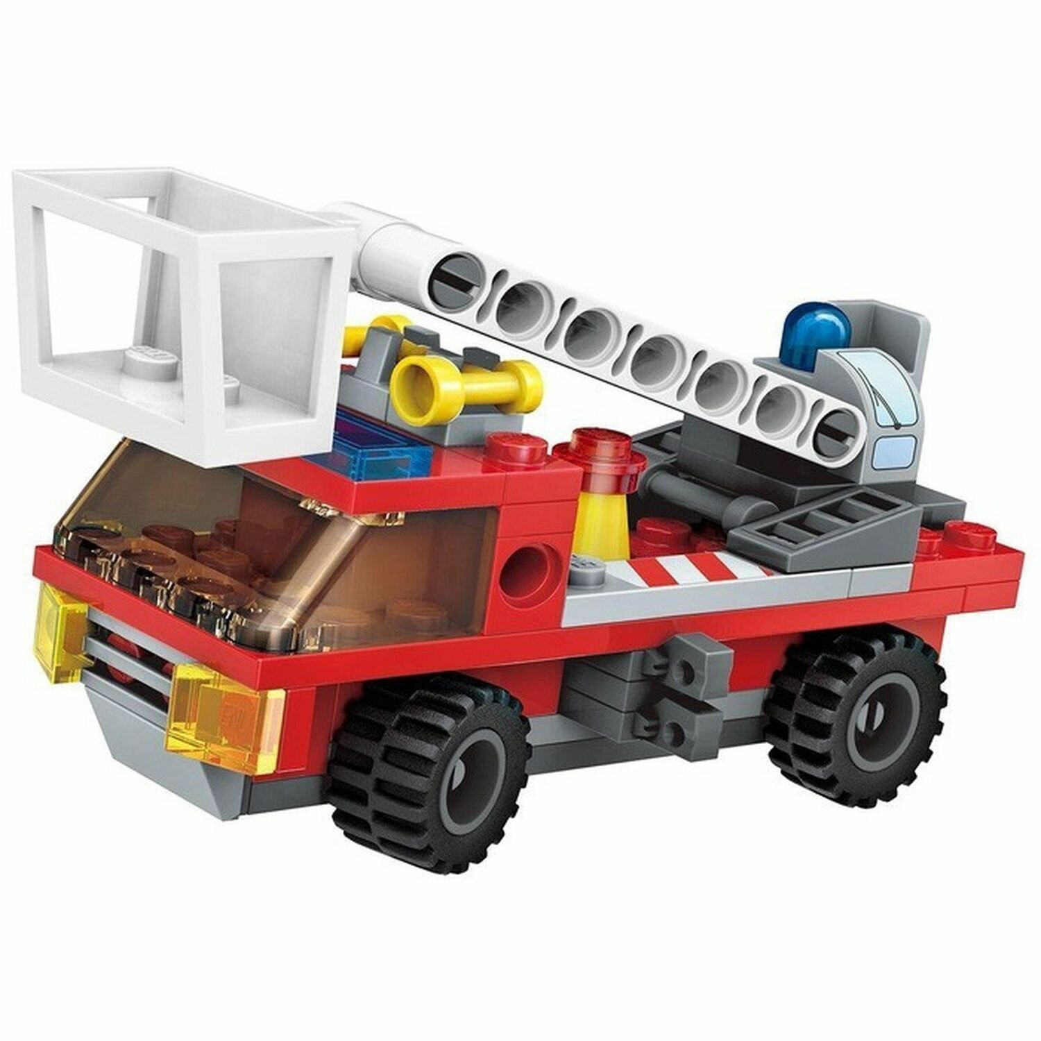 1toy - Blockformers Конструктор "Трансфайертрак" №1 - Файерджет