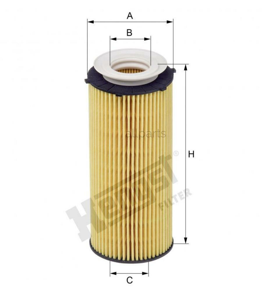 HENGST FILTER E125HD209 Фильтр масляный BMW: 3-serie (E90/E91/E92/E93) 325D/330D/xDrive 09-13, 5-serie (F07/F10/F11) 525D/535D/xDrive 10-, X5 (E70) 3.0D xDrive 10-13, X6 (E71/E72) 3.0D 09-14