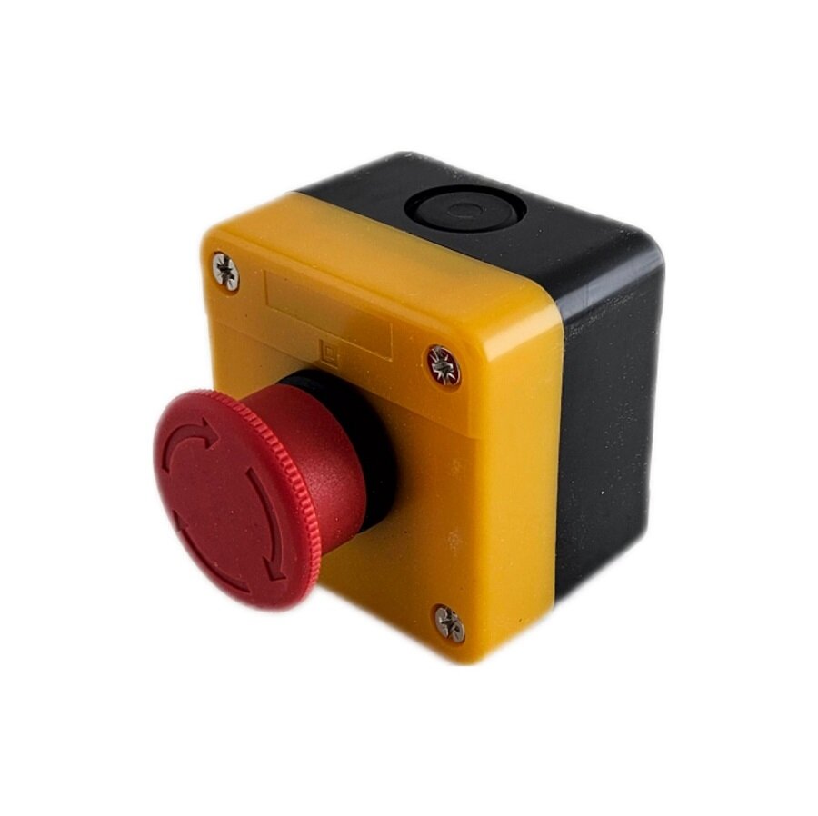 Выключатель кнопочный двойной грибовидный пост GB2-J174