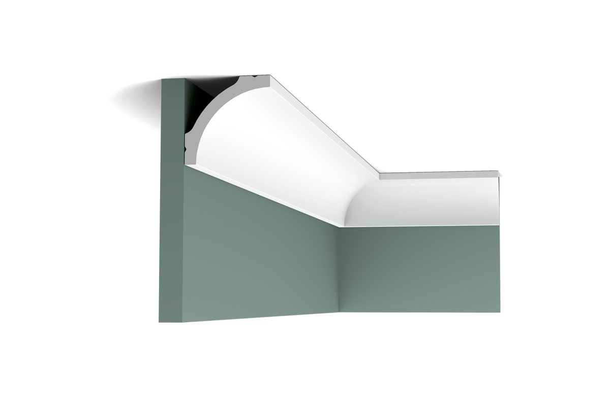 Лепнина 67х67 мм карниз Durofoam Orac Decor Перфект Cb522N