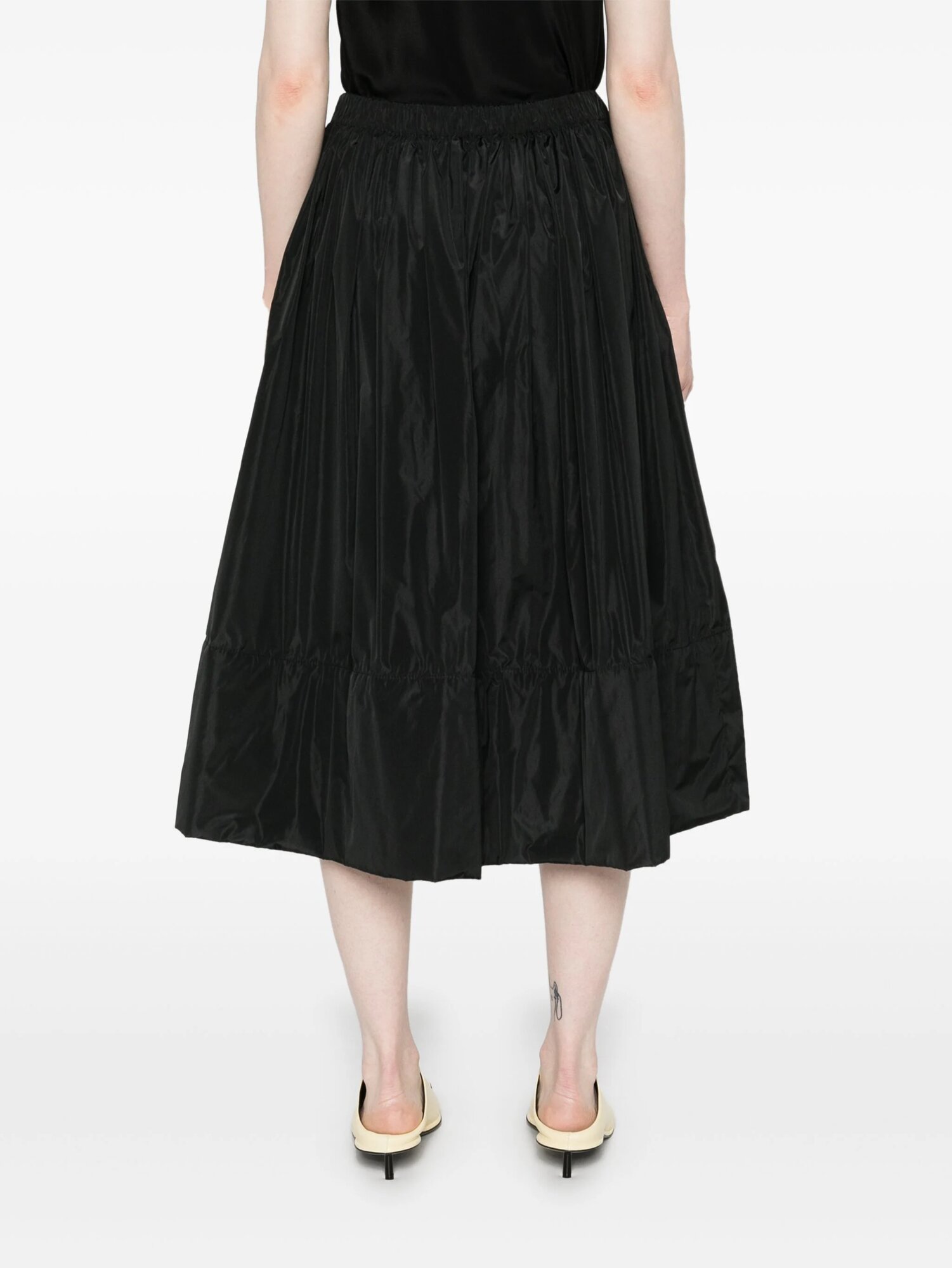 Юбка FABIANA FILIPPI A-line midi skirt, размер 38, черный — фото 1