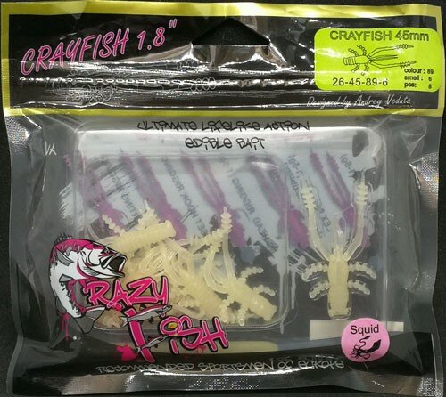 Силиконовая приманка Crazy Fish CRAYFISH 1.8" 26-45-89-6