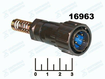 Разъем 5pin штекер на кабель FQ24-5TJ-12