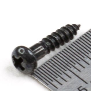 HOSCO WS-03B, cаморез для басовых колков (2.7 x 13 mm), черный