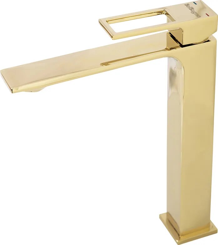 Смеситель BelBagno Luce LUC-LMC-ORO-W0 для раковины