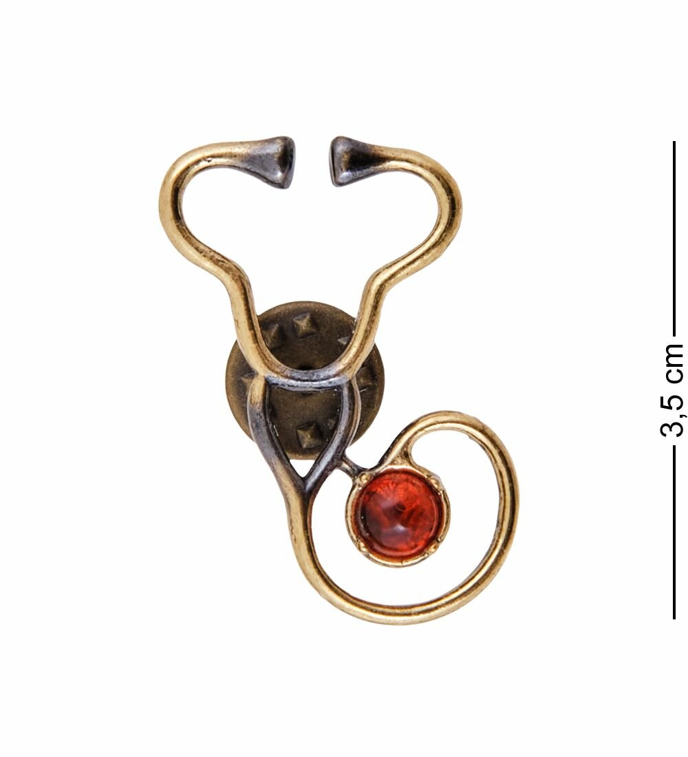 Брошь, янтарь