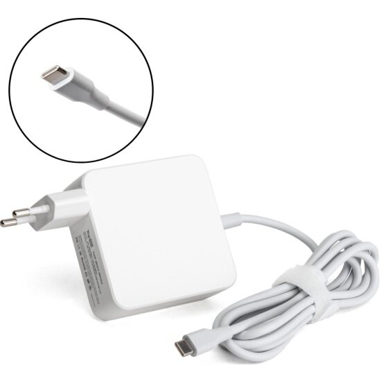 Блок питания Topon TOP-MI65-White для ноутбука Xiaomi. Белый.