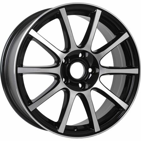 Колесный литой диск CrossStreet CR16 R15x6 4x100 ET46 CB54.1 BKF
