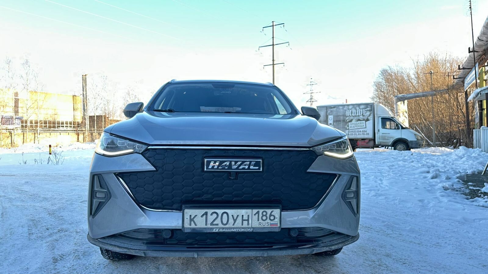 Утеплитель радиатора и бампера для Haval F7 Хавал Ф7 (2022-2024) I Рестайлинг камера и парктроники