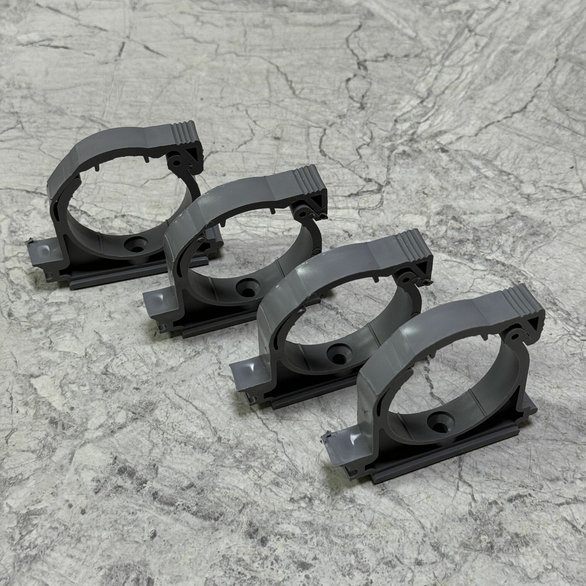 Хомут канализационный 50 Политэк 4 шт