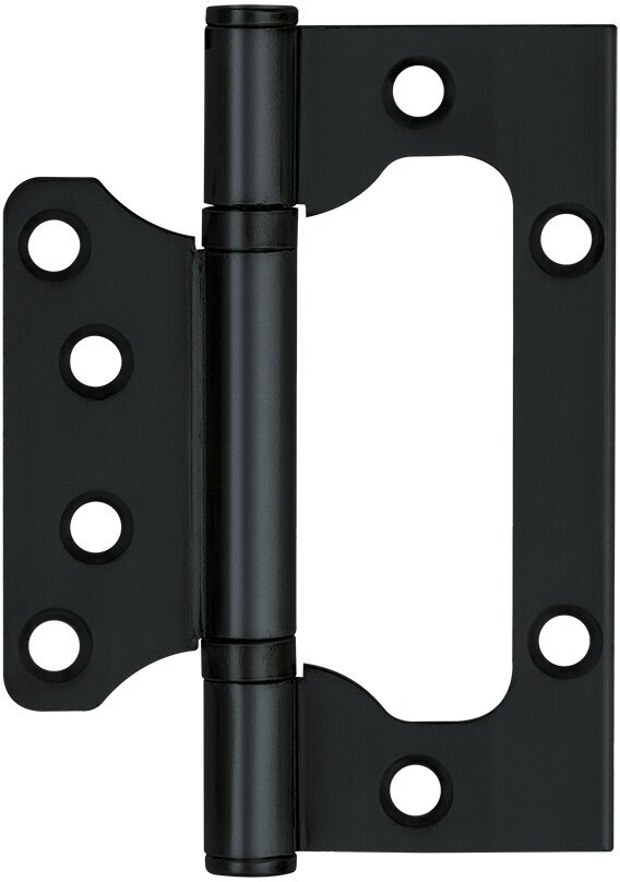 Петля универсальная без врезки Ajax (Аякс) IN4000W BL (100/P-2B 100x2,3) черный