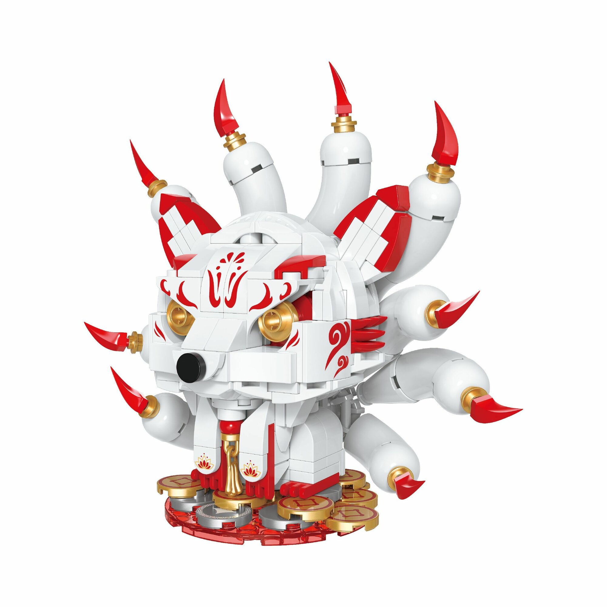 JAKI Конструктор 3Д новогодний подарок Китайский стиль