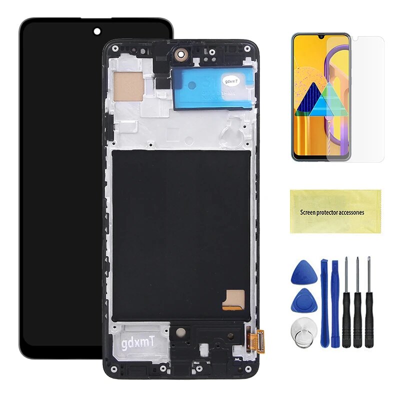 OLED для Samsung A51 ЖК-дисплей с сенсорным экраном, для Samsung A51 A515F A515W TFT With Frame