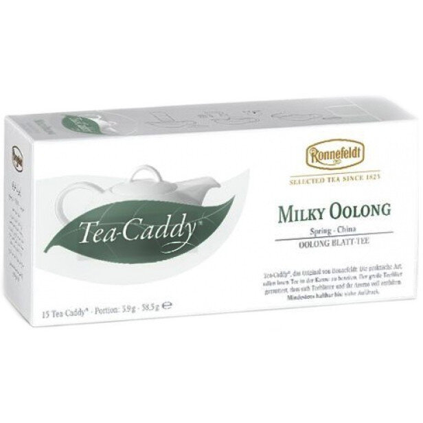 Чай Ronnefeldt Tea-Caddy Milky Oolong, зеленый, 15 пакетов