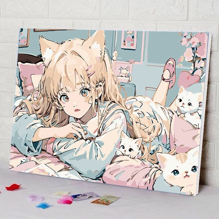 Картина по номерам 40x50, на подрамника