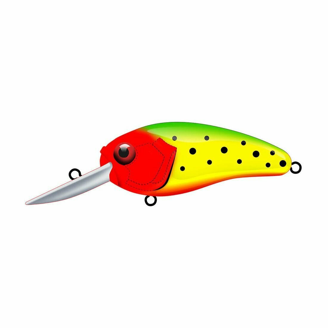 Воблер для рыбалки Stinger Pachi 65F-DR #GYR на щуку, окуня, судака