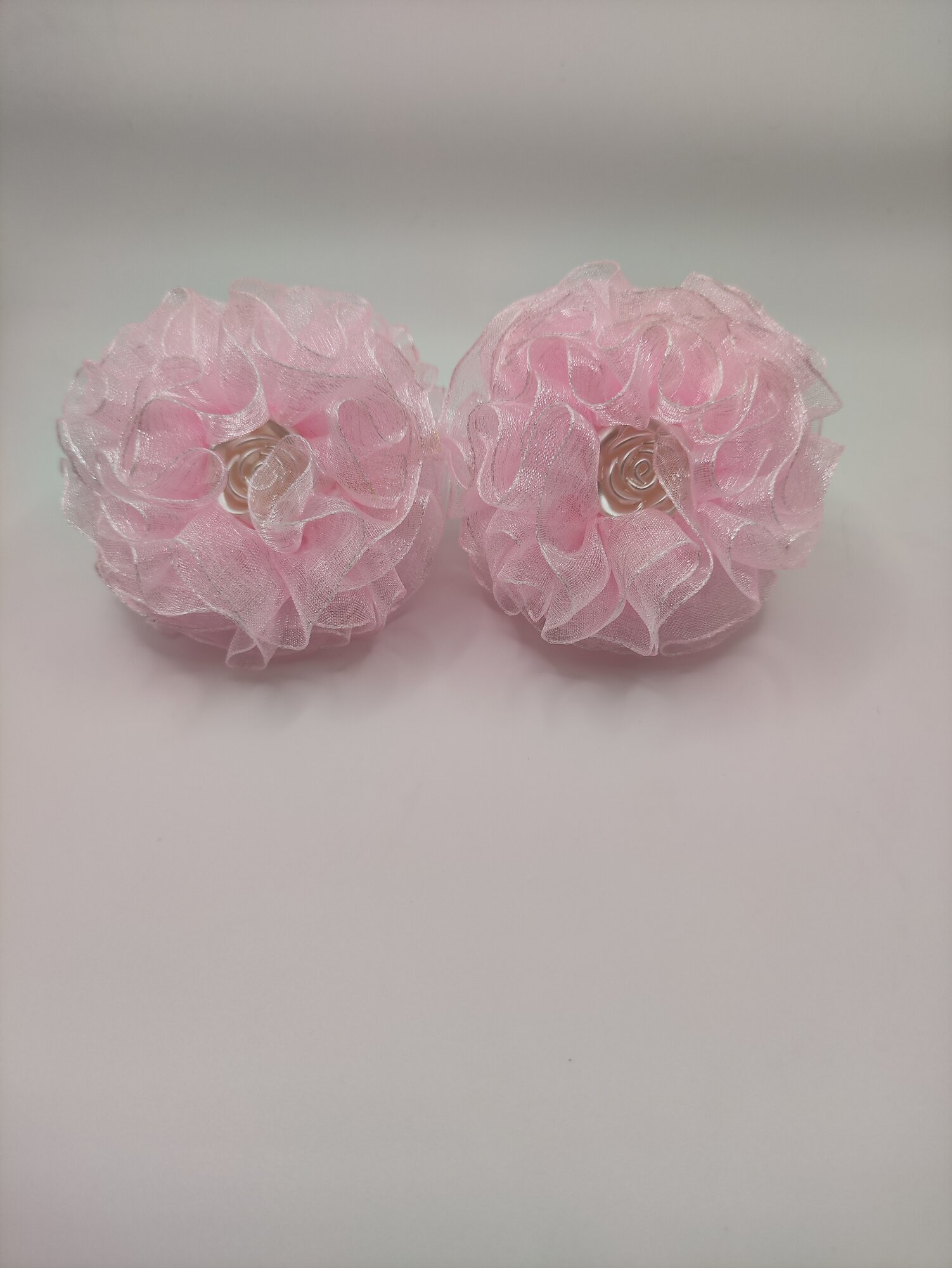 Бант "Пушистик мини" для девочек на резинке