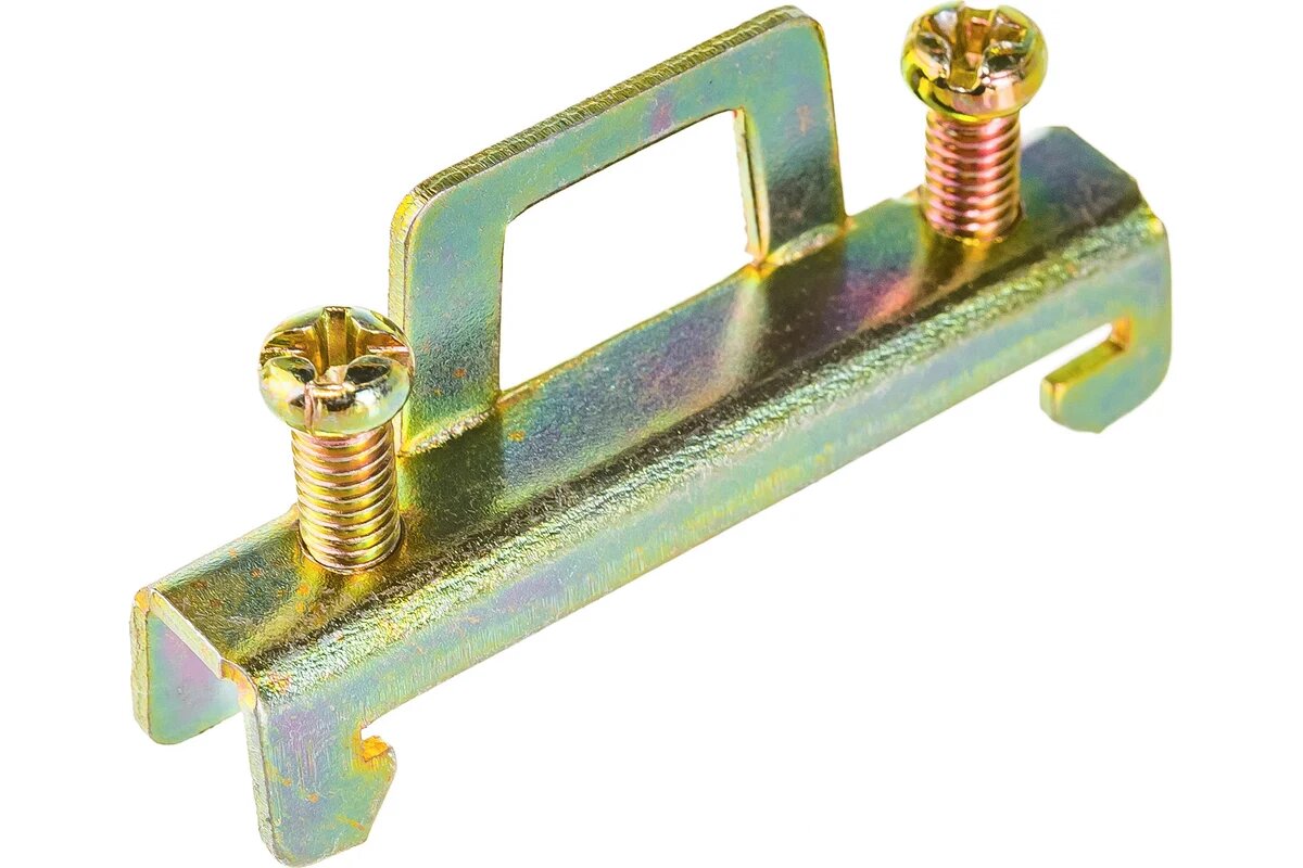 DORI Ограничитель на DIN-рейку металл 2 винта 44802 монтажный корпус для электроустановок