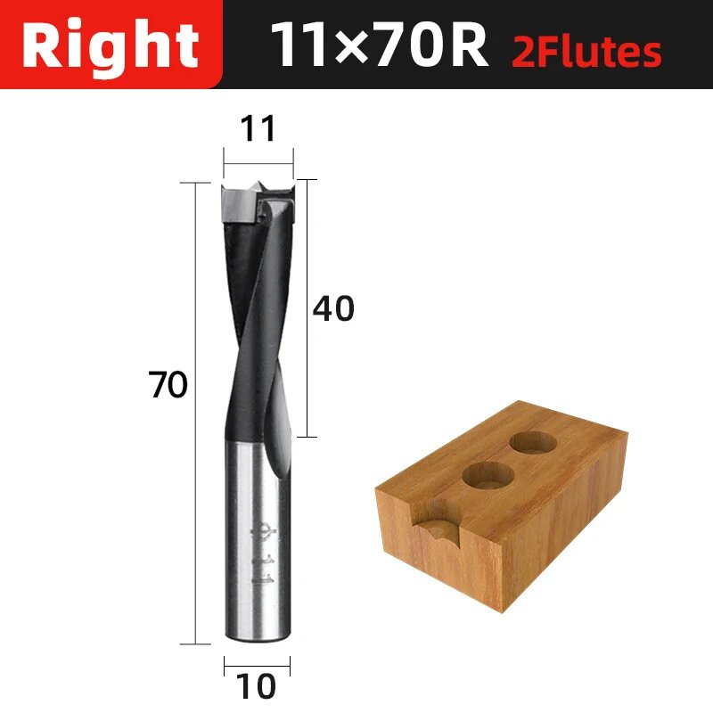 HUHAO Спиральные сверла по дереву 5 мм 8 мм 10 мм 11-70R