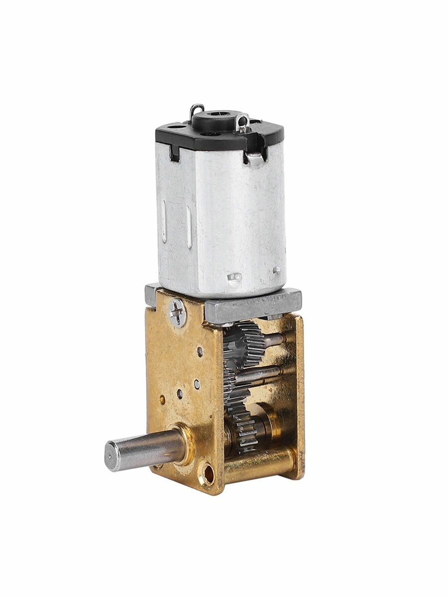 Мини-редукторный двигатель постоянного тока 35 об/мин, 6 В, 1218GEN20, микро-червячный редуктор, щеточные двигатели постоянного тока для электронных устройств